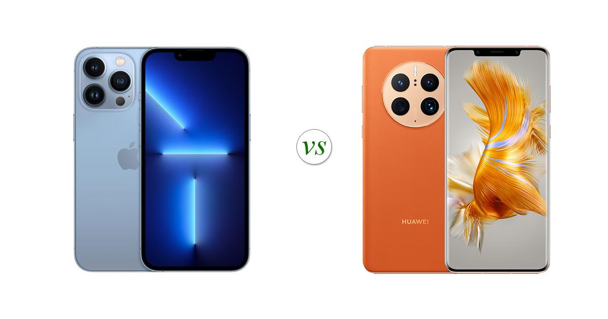 Apple iPhone 13 Pro vs Huawei Mate 50 Pro: Side by Side Specs Comparison