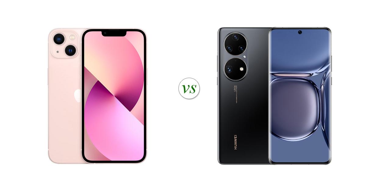 Apple iPhone 13 vs Huawei P50 Pro: Side by Side Specs Comparison