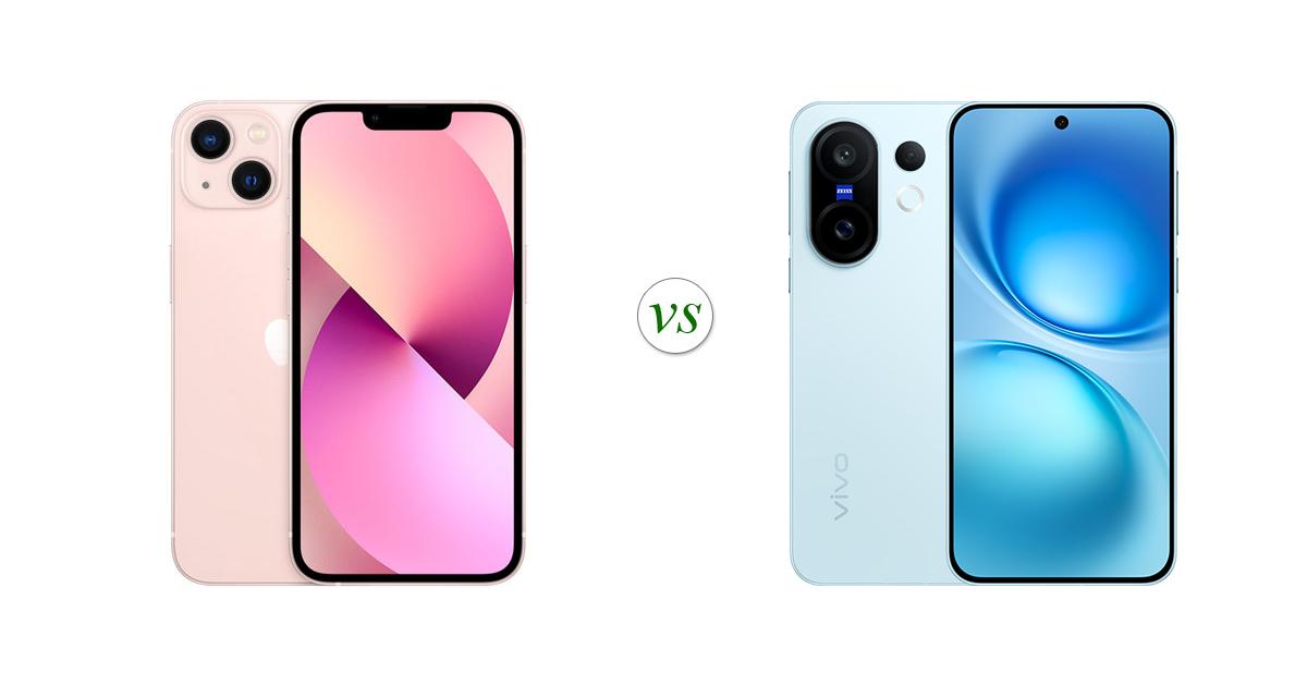 Apple iPhone 13 vs vivo X200 FE: Side by Side Specs Comparison