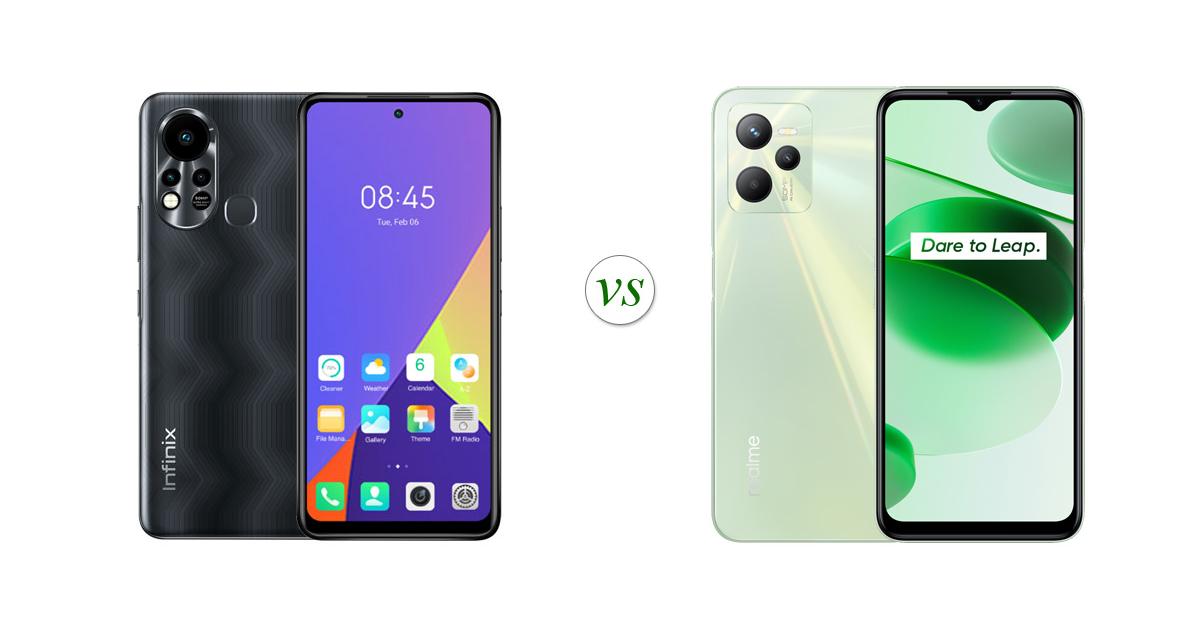 Infinix Hot 11s vs realme C35: Side by Side Specs Comparison
