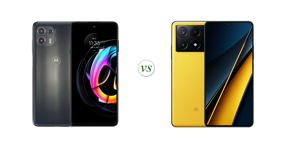 Motorola Moto Edge 20 Fusion vs POCO X6 Pro 5G: Side by Side Specs ...