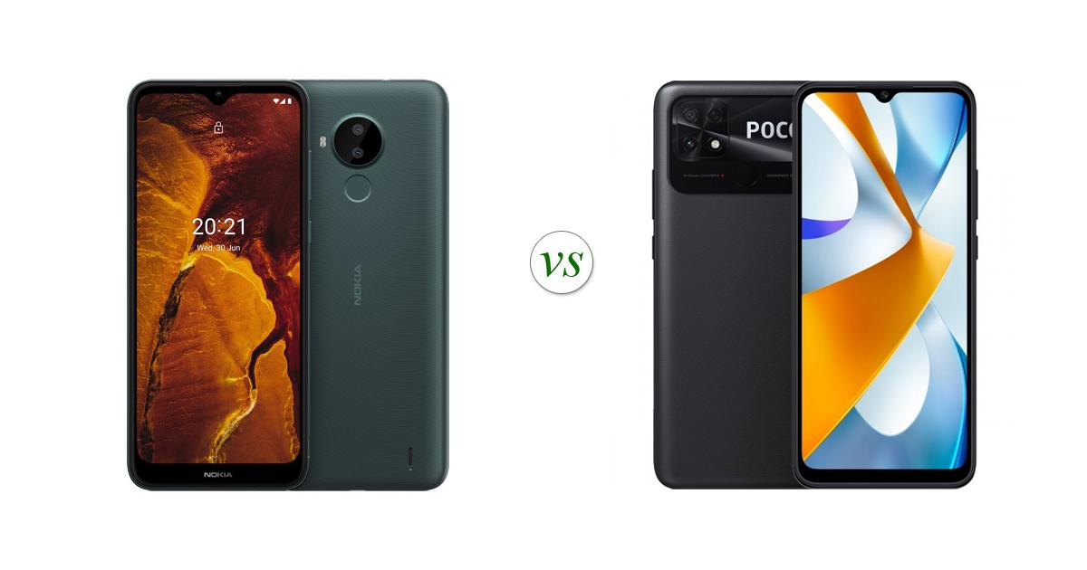 Nokia C30 vs POCO C40: Side by Side Specs Comparison