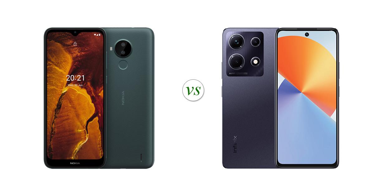 Nokia C30 vs Infinix NOTE 30: Side by Side Specs Comparison