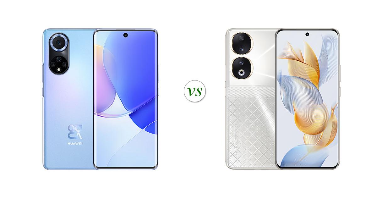 Huawei nova 9 vs HONOR 90 5G: Side by Side Specs Comparison