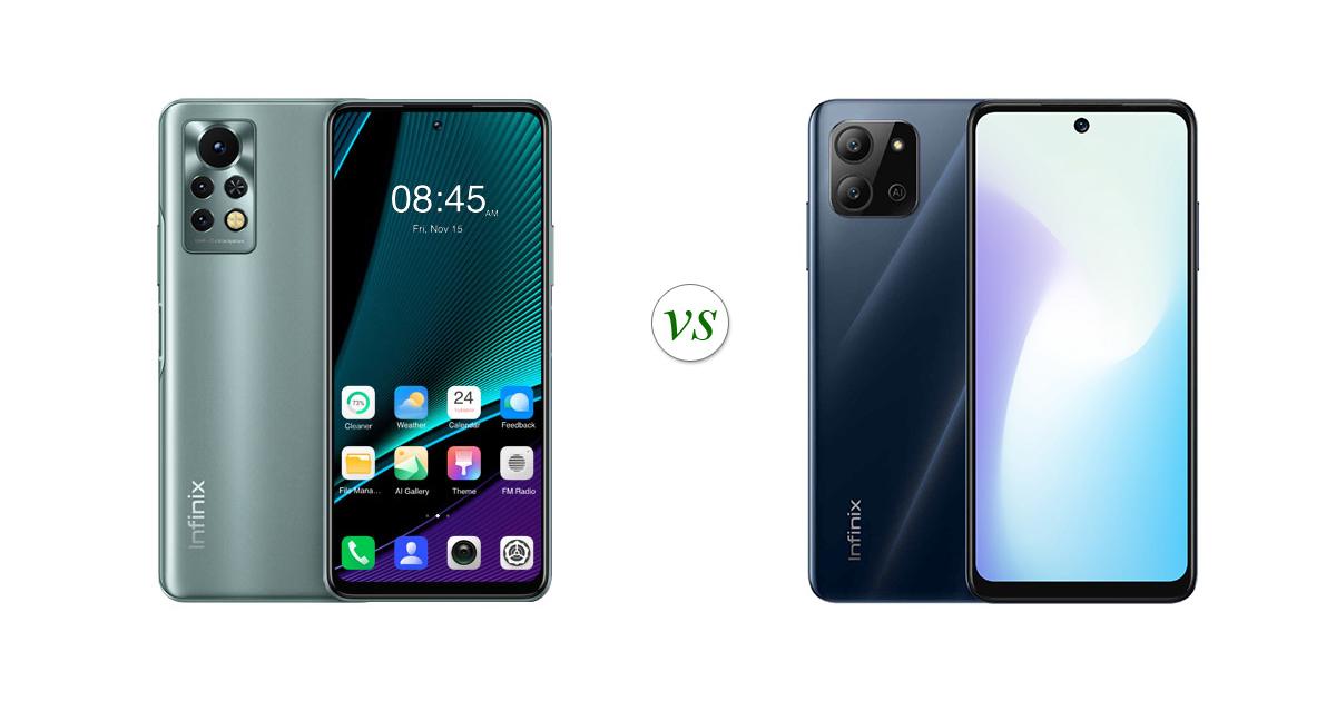 Infinix Note 11s vs Infinix Hot 11 2022: Side by Side Specs Comparison