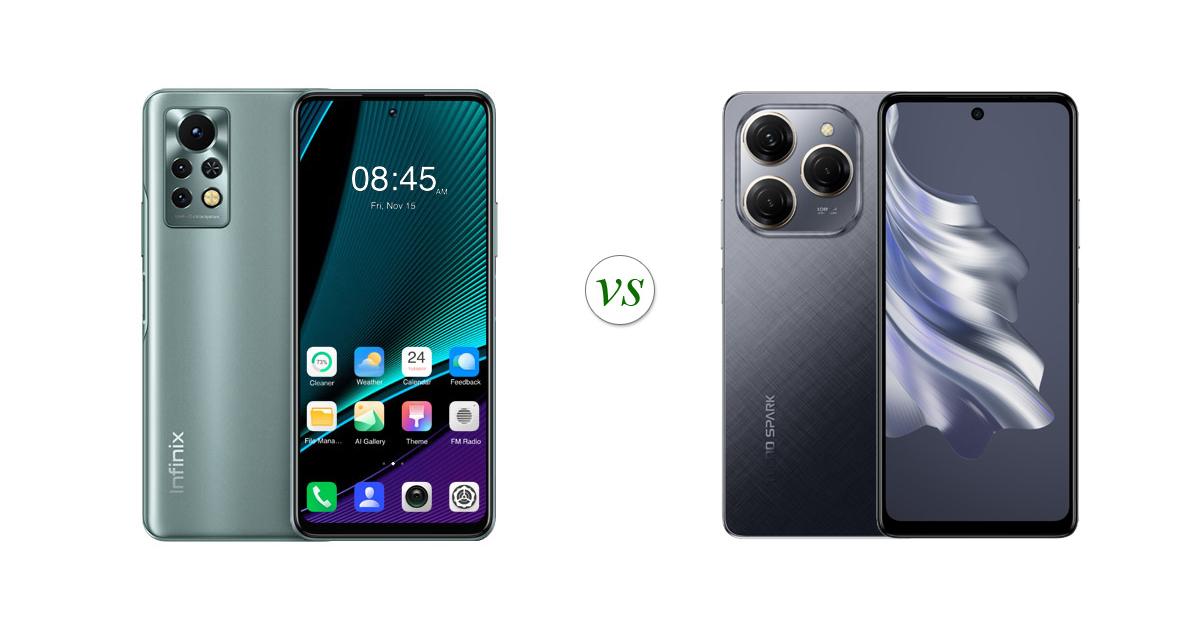 Infinix Note 11s vs TECNO SPARK 20 Pro: Side by Side Specs Comparison