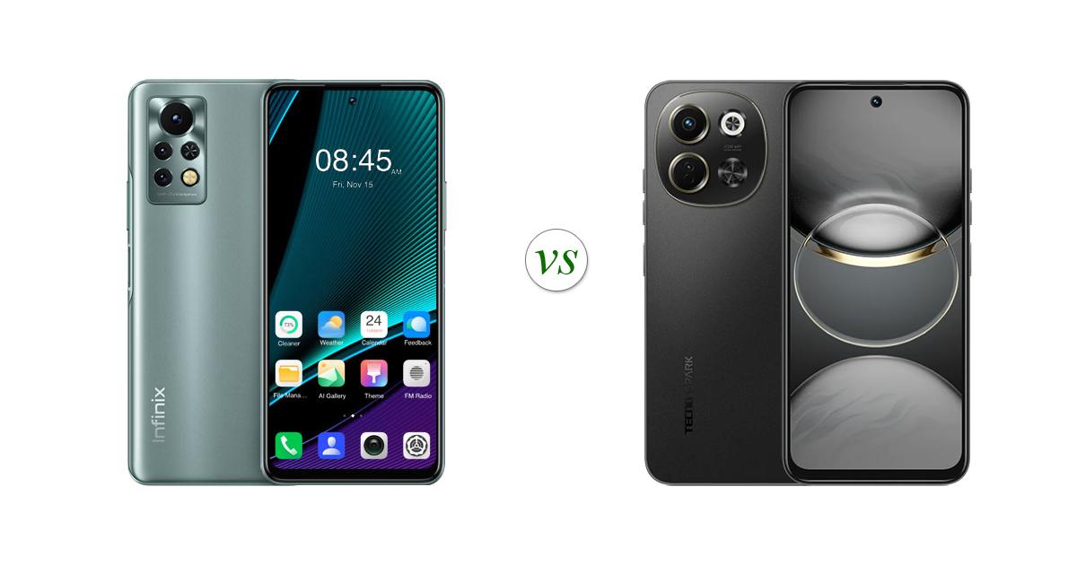 Infinix Note 11s vs TECNO SPARK 30 5G: Side by Side Specs Comparison
