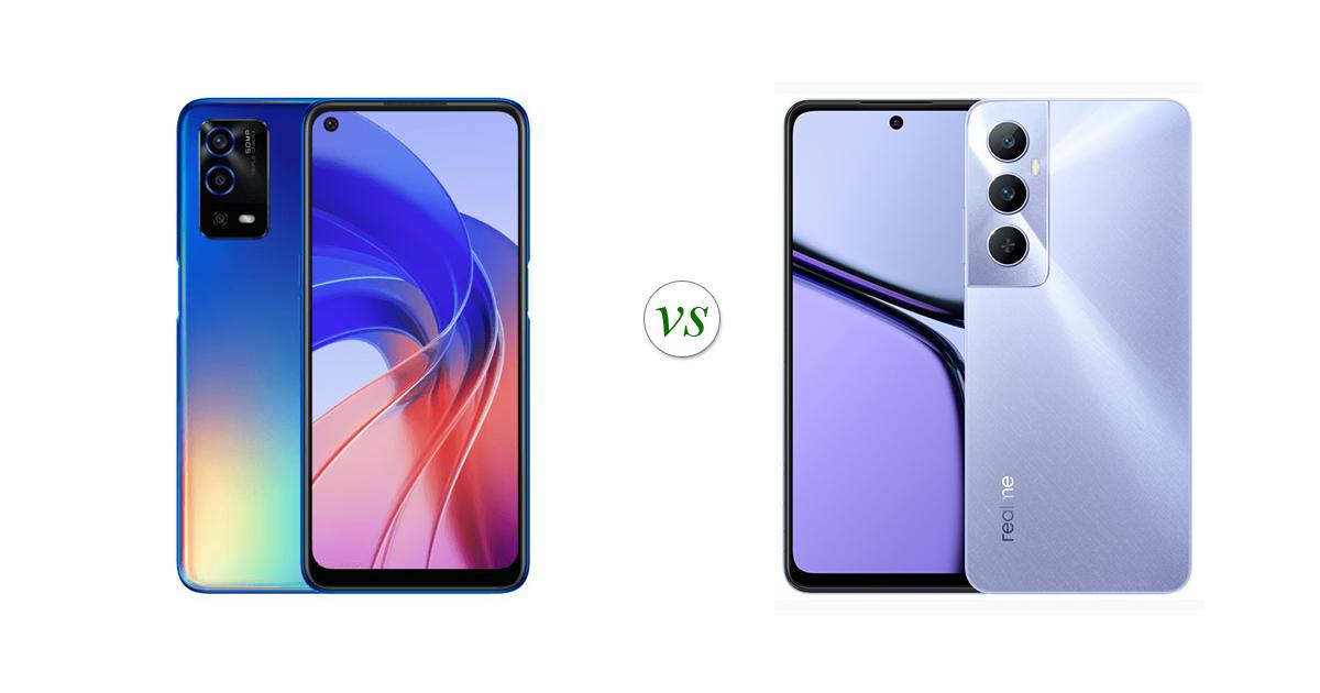 OPPO A55 vs realme C65: Side by Side Specs Comparison