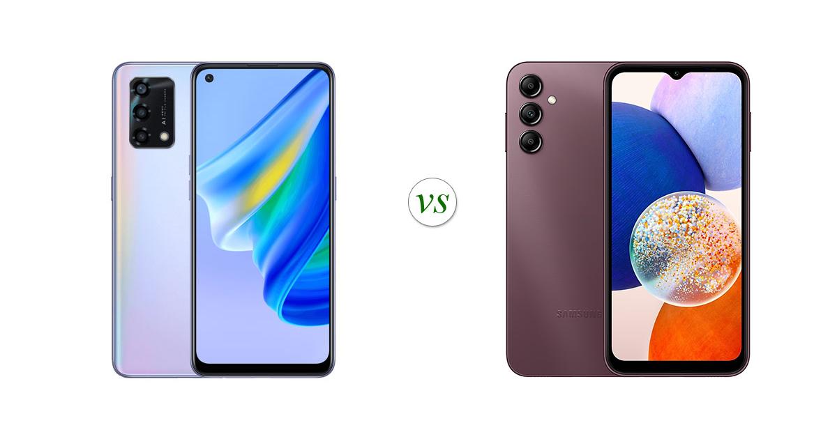 OPPO A95 vs Samsung Galaxy A14 5G: Side by Side Specs Comparison