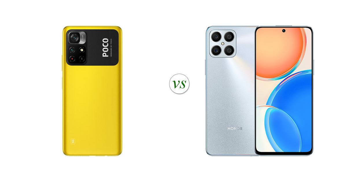 POCO M4 Pro 5G vs HONOR X8: Side by Side Specs Comparison