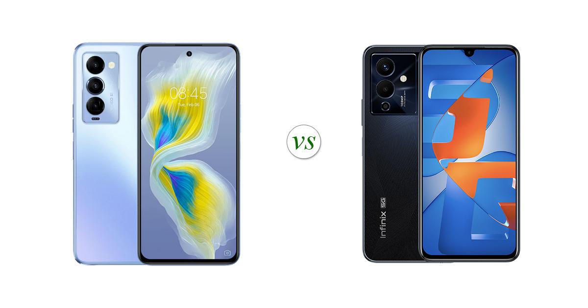 TECNO Camon 18 Premier vs Infinix Note 12 PRO 5G: Side by Side Specs ...