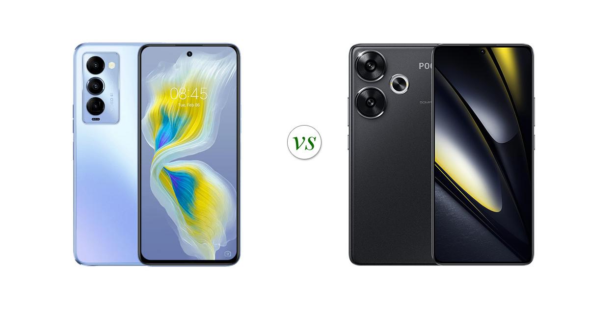TECNO Camon 18 Premier vs POCO F6: Side by Side Specs Comparison