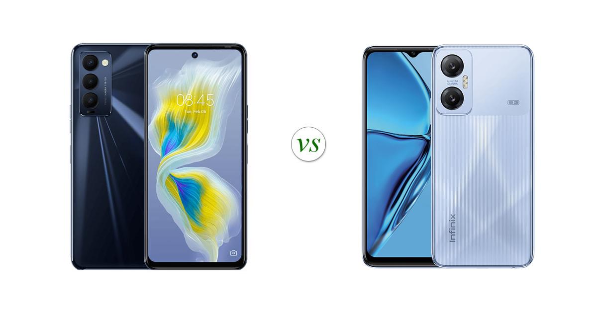 TECNO Camon 18 vs Infinix Hot 20 5G: Side by Side Specs Comparison