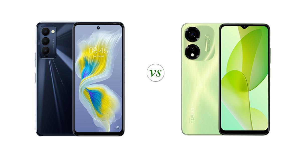 TECNO Camon 18 vs itel P55 5G: Side by Side Specs Comparison