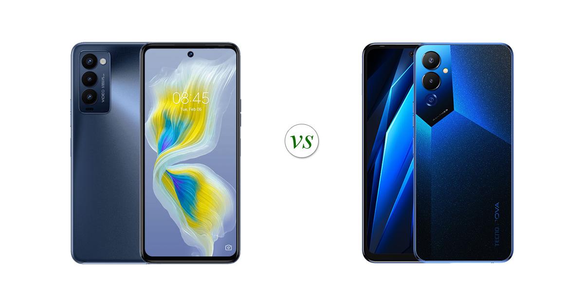 TECNO Camon 18P vs TECNO POVA 4: Side by Side Specs Comparison