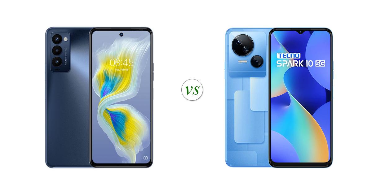 TECNO Camon 18P vs TECNO SPARK 10 5G: Side by Side Specs Comparison