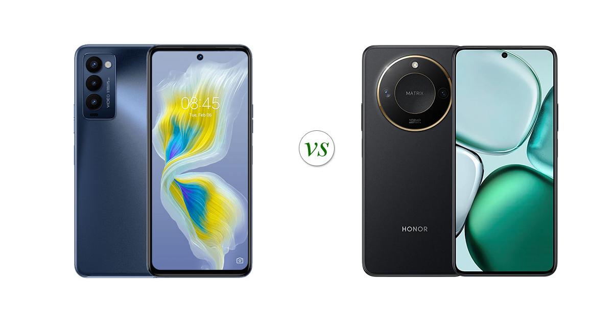 TECNO Camon 18P vs HONOR X9c Smart 5G: Side by Side Specs Comparison