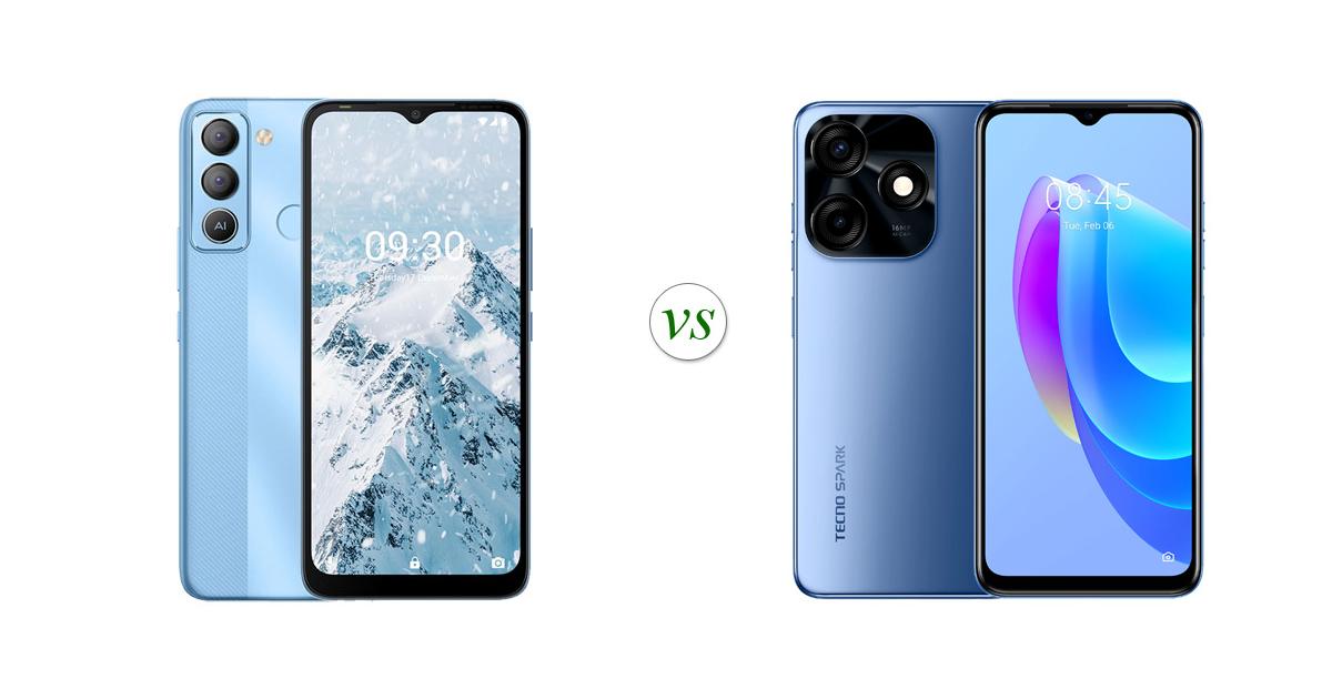 TECNO Pop 5 LTE vs TECNO Spark 10C: Side by Side Specs Comparison