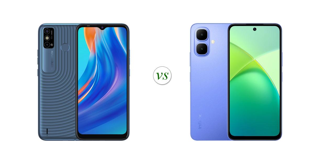 TECNO Spark 6 Go 2021 vs Infinix SMART 10: Side by Side Specs Comparison