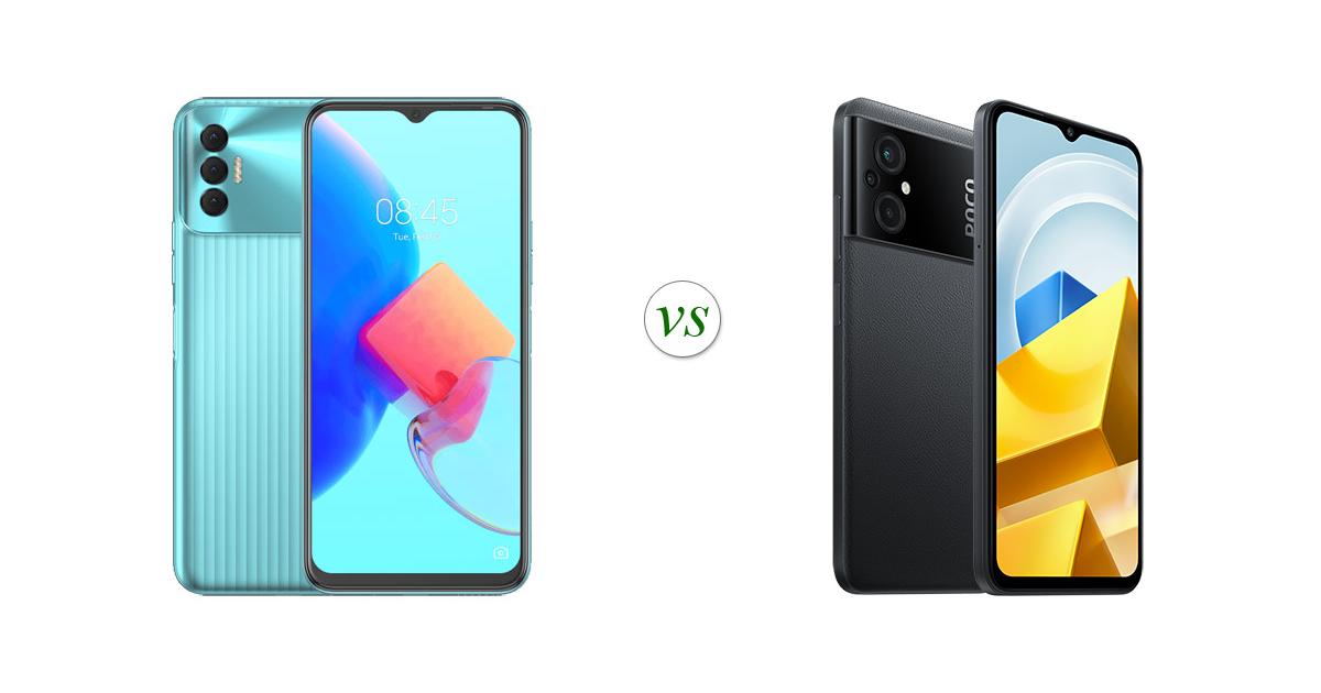 TECNO Spark 8P vs POCO M5: Side by Side Specs Comparison