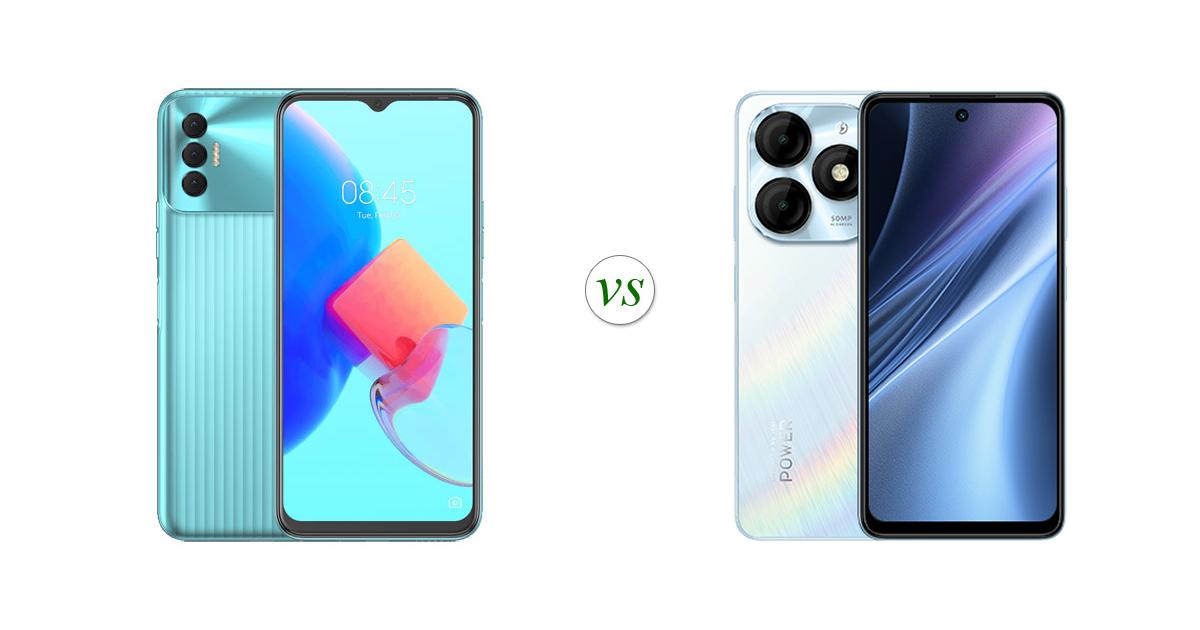 TECNO Spark 8P vs itel P55: Side by Side Specs Comparison