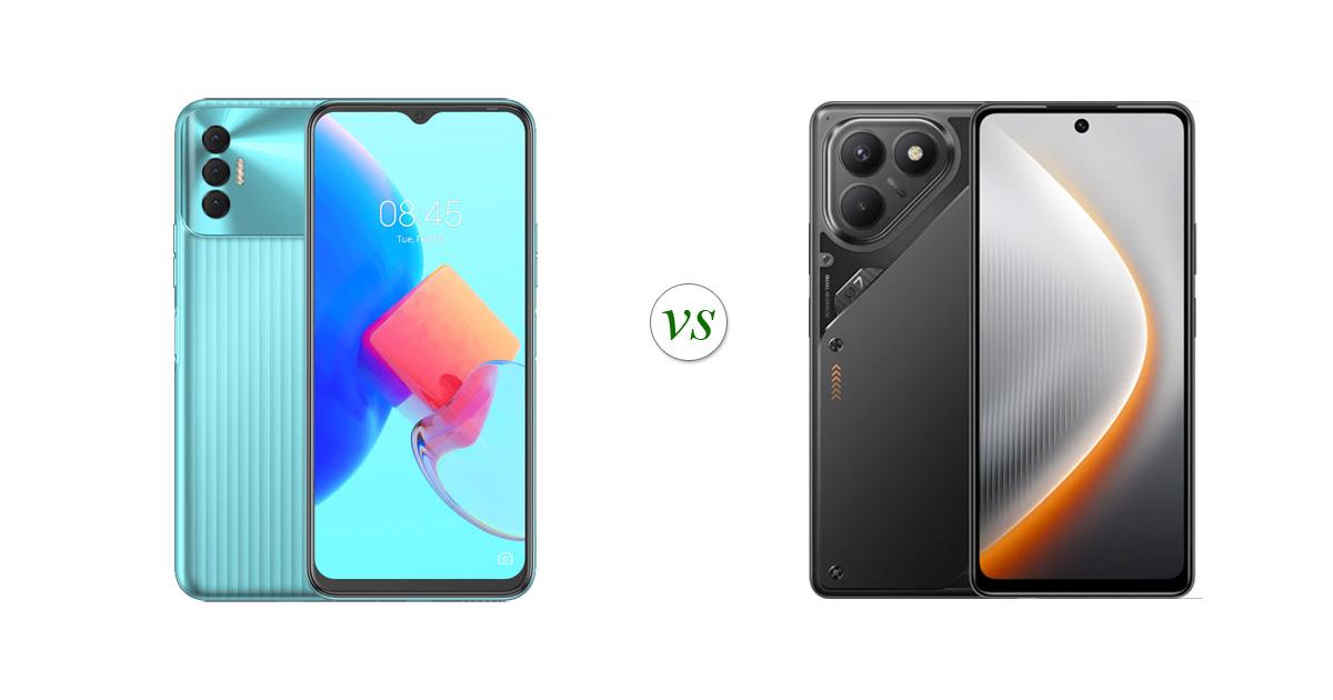 TECNO Spark 8P vs TECNO POVA 7: Side by Side Specs Comparison