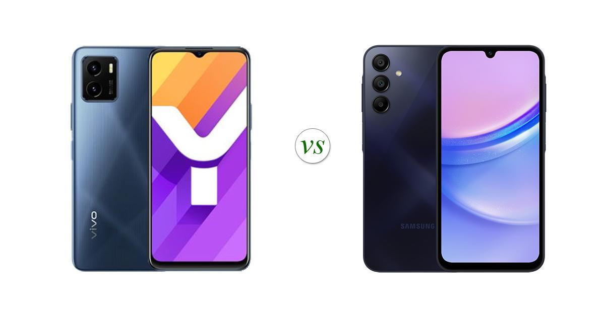 vivo Y15A vs Samsung Galaxy A15: Side by Side Specs Comparison
