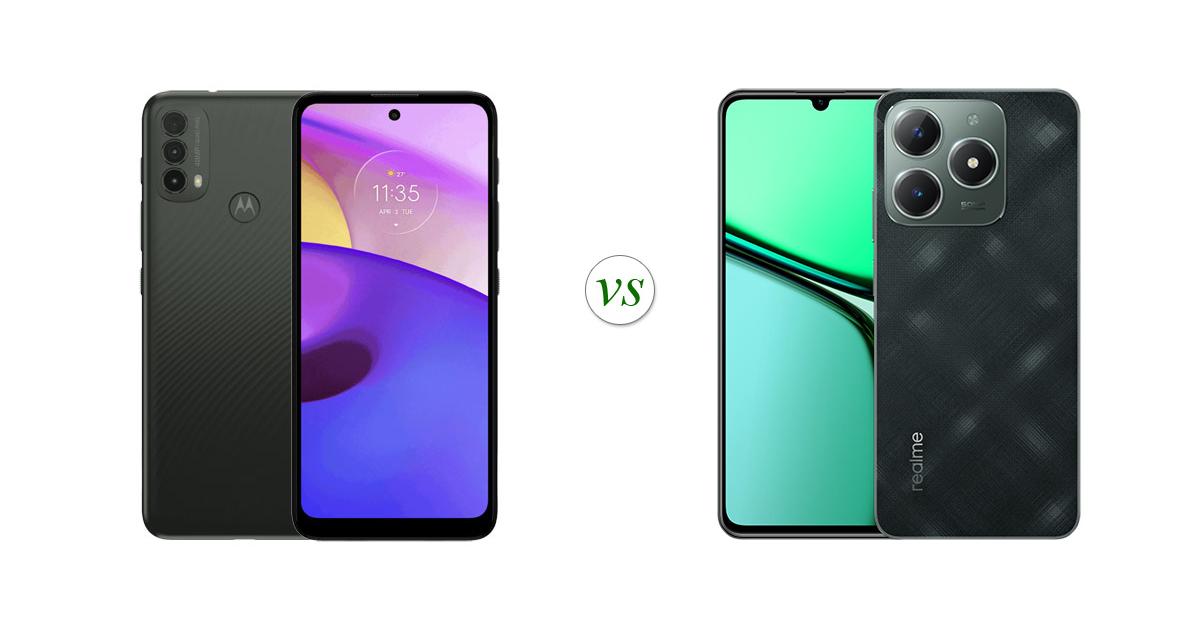 Motorola moto e40 vs realme C61: Side by Side Specs Comparison