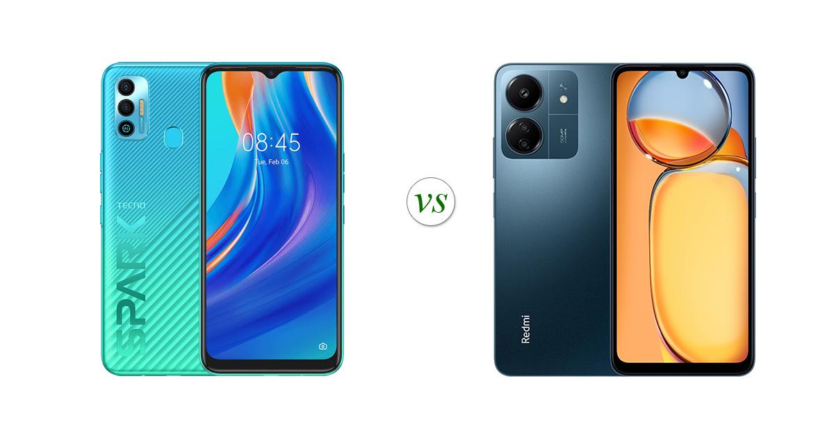 TECNO Spark 7T vs Xiaomi Redmi 13C: Side by Side Specs Comparison