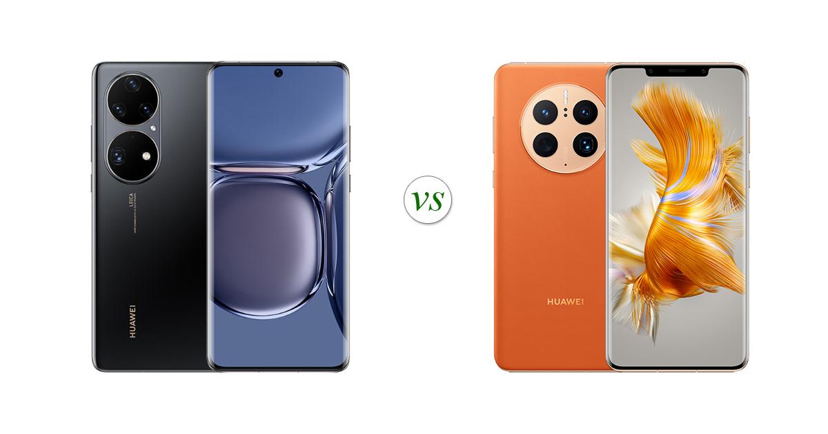 Huawei P50 Pro vs Huawei Mate 50 Pro: Side by Side Specs Comparison