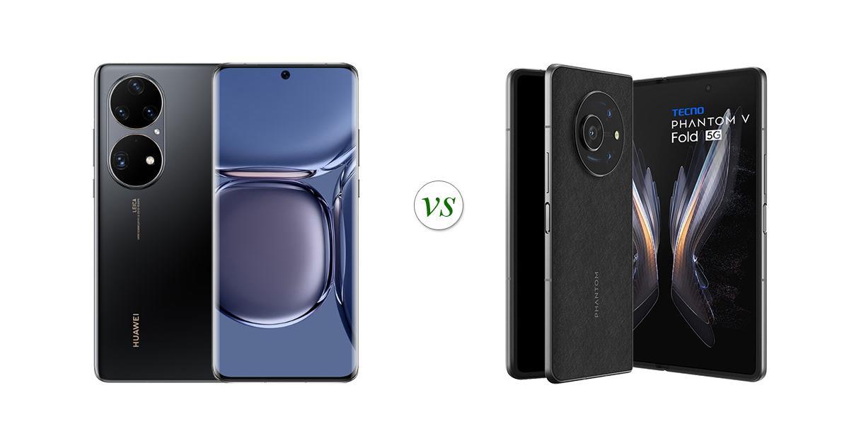 Huawei P50 Pro vs TECNO PHANTOM V Fold: Side by Side Specs Comparison