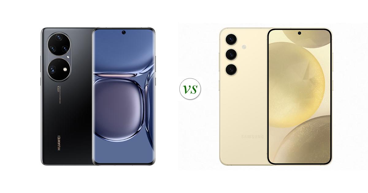 Huawei P50 Pro vs Samsung Galaxy S24: Side by Side Specs Comparison