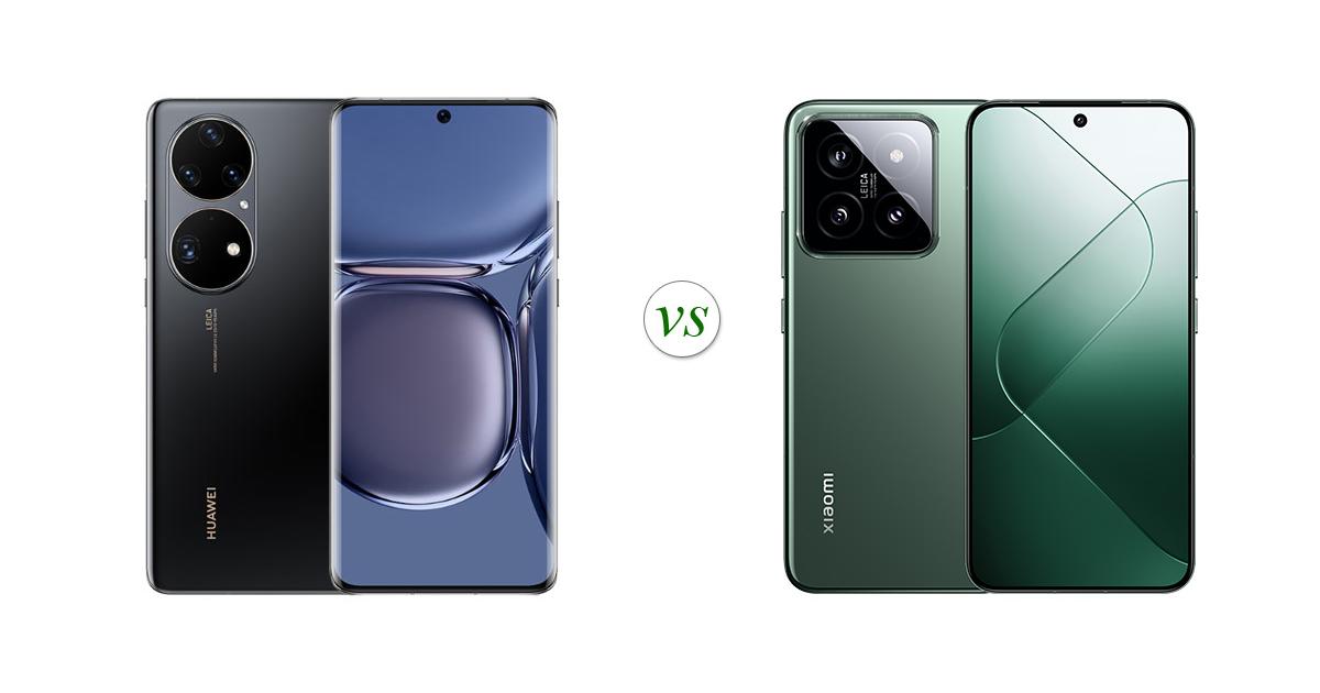Huawei P50 Pro vs Xiaomi 14: Side by Side Specs Comparison