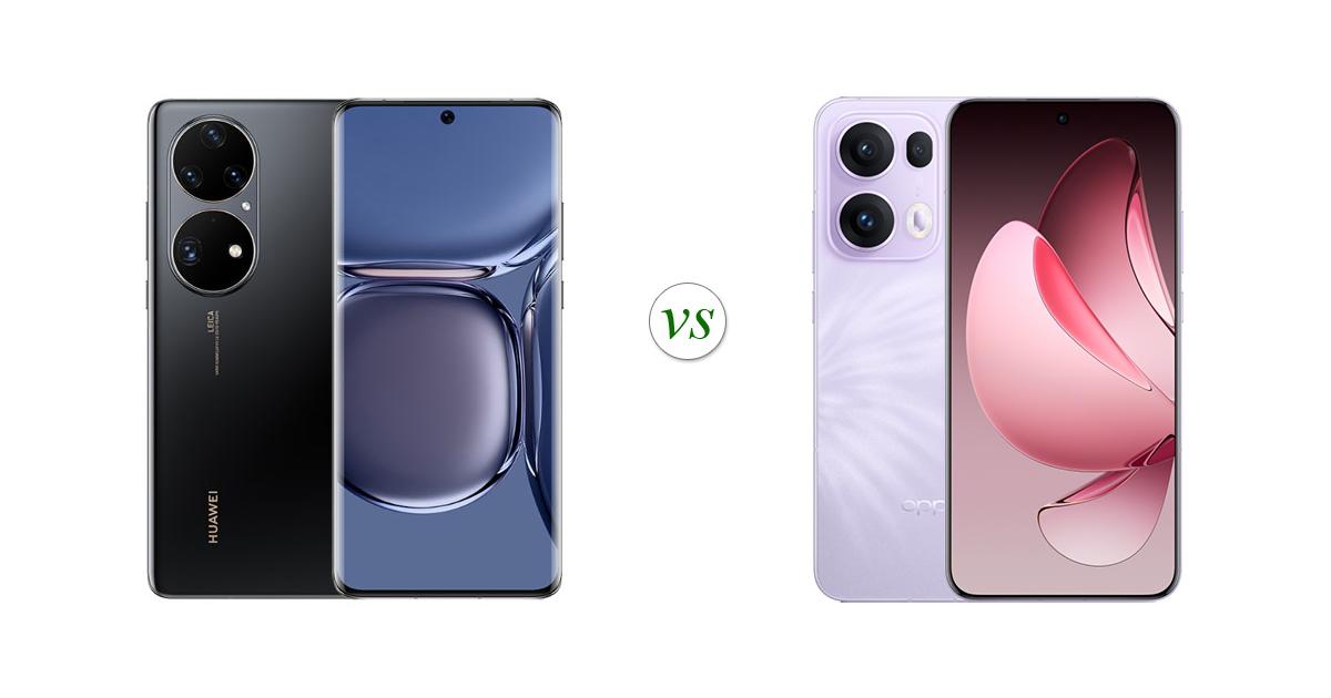 Huawei P50 Pro vs OPPO Reno13 Pro 5G: Side by Side Specs Comparison