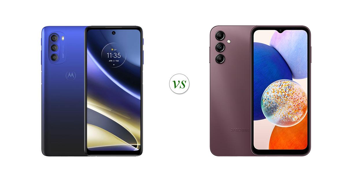 Motorola moto G51 5G vs Samsung Galaxy A14 5G: Side by Side Specs ...
