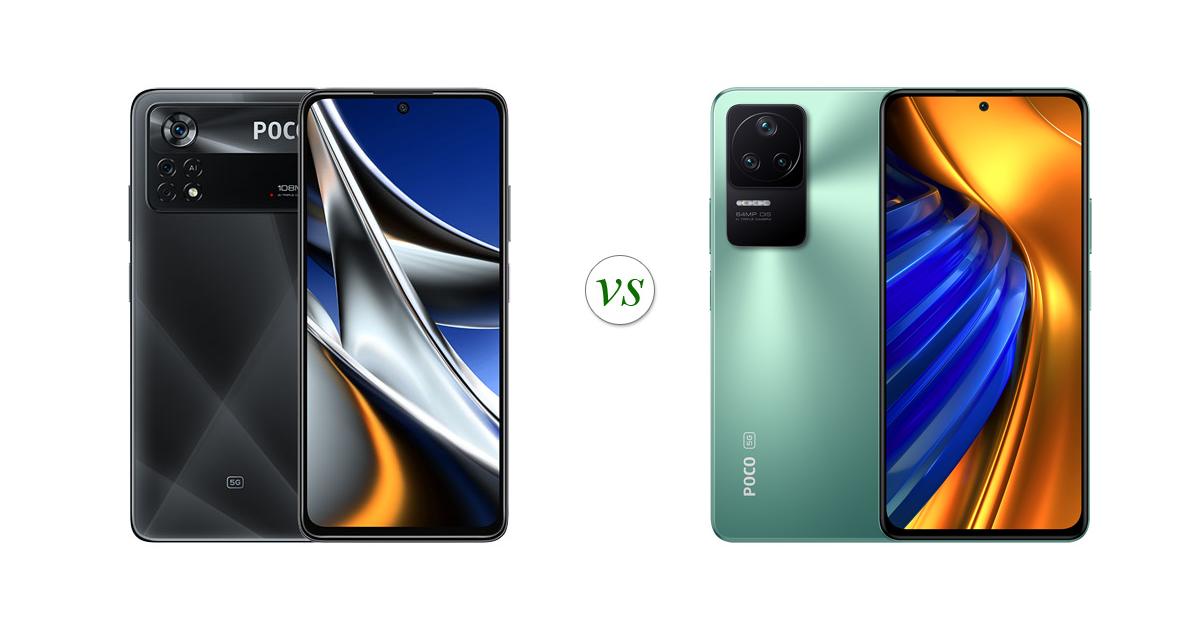 POCO X4 Pro 5G vs POCO F4: Side by Side Specs Comparison