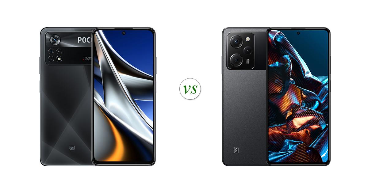 POCO X4 Pro 5G vs POCO X5 Pro 5G: Side by Side Specs Comparison
