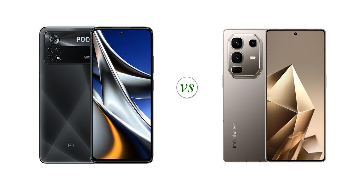 POCO X4 Pro 5G vs Infinix NOTE 50 Pro+ 5G: Side by Side Specs Comparison