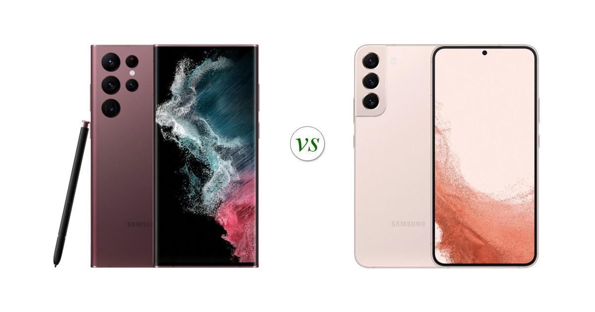 Samsung Galaxy S22 Ultra vs Samsung Galaxy S22+: Side by Side Specs ...