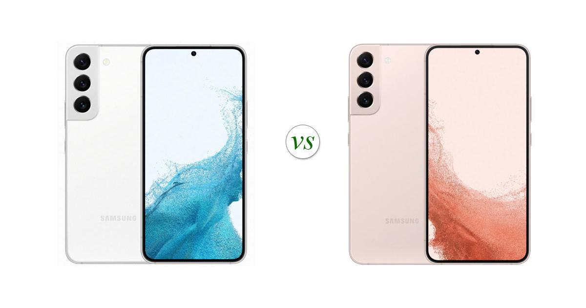 Samsung Galaxy S22 vs Samsung Galaxy S22+: Side by Side Specs Comparison