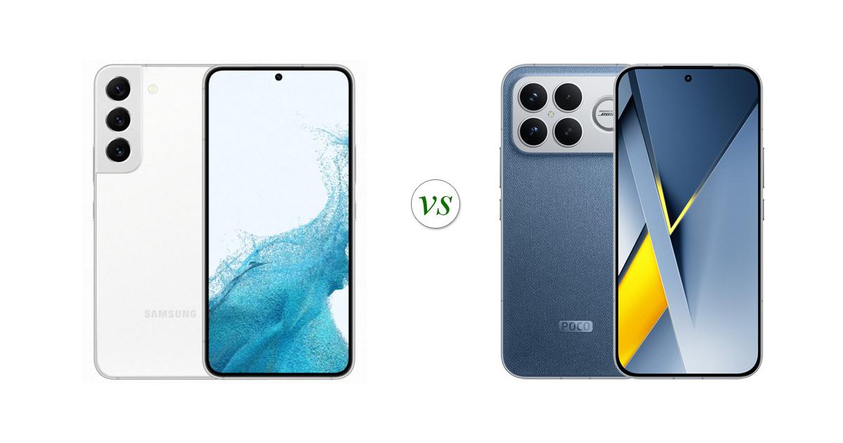 Samsung Galaxy S22 vs POCO F8 Ultra: Side by Side Specs Comparison