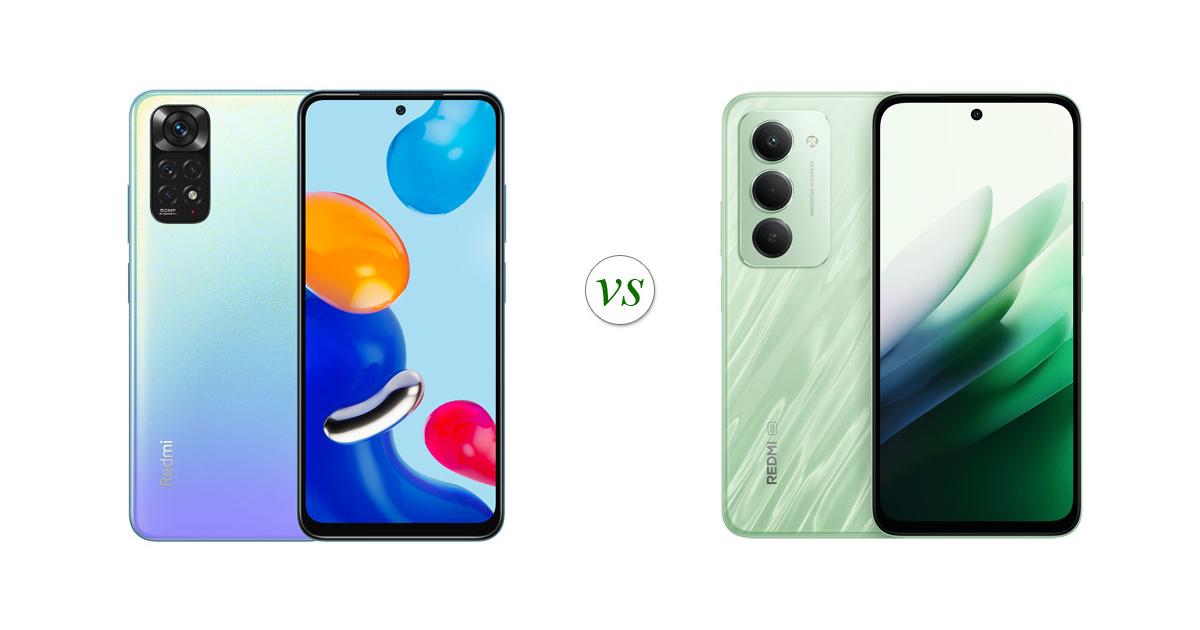 Xiaomi Redmi Note 11 vs Redmi 15 5G: Side by Side Specs Comparison