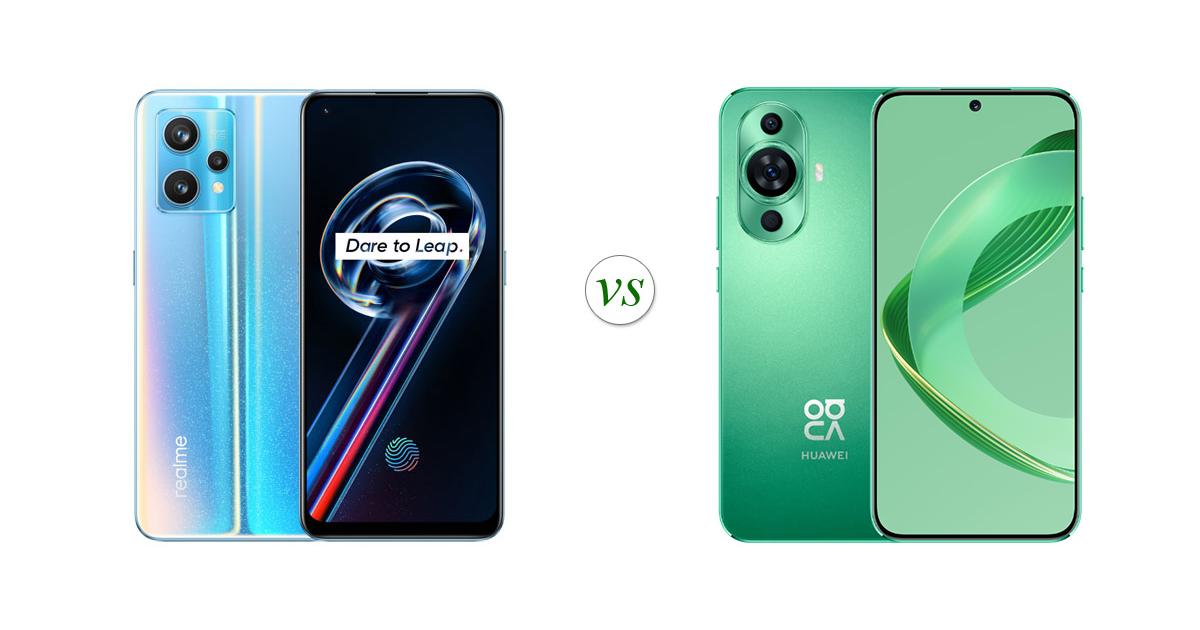 realme 9 Pro+ vs HUAWEI nova 11: Side by Side Specs Comparison
