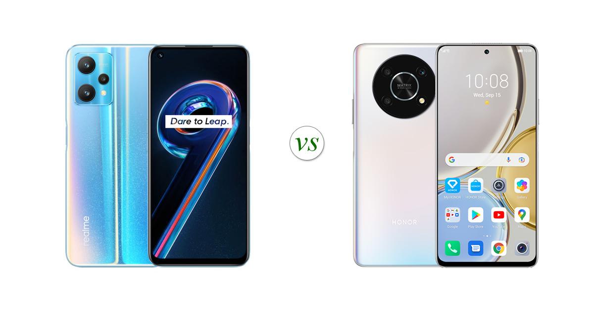 realme 9 Pro vs HONOR X9: Side by Side Specs Comparison