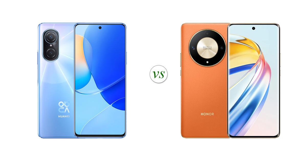 Huawei nova 9 SE vs HONOR X9b 5G: Side by Side Specs Comparison