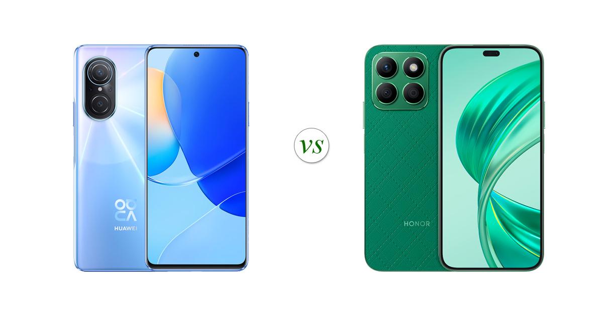 Huawei nova 9 SE vs HONOR X8b: Side by Side Specs Comparison