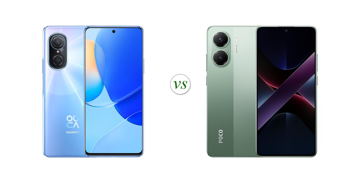 Huawei nova 9 SE vs POCO X7 Pro: Side by Side Specs Comparison