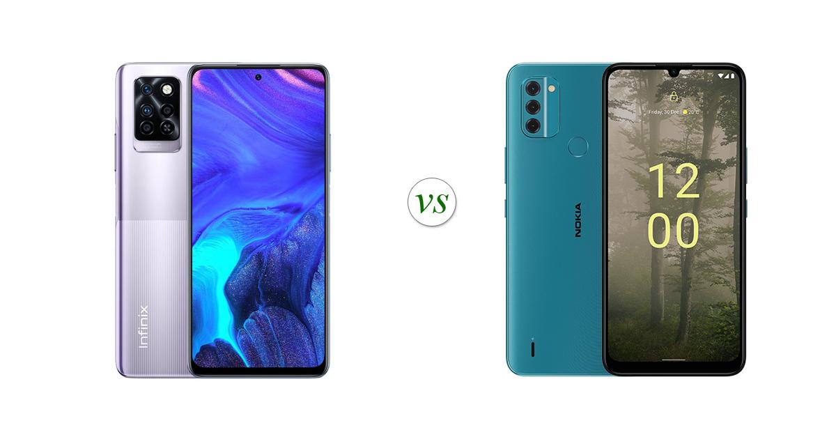 Infinix Note 10 Pro 2022 vs Nokia C31: Side by Side Specs Comparison