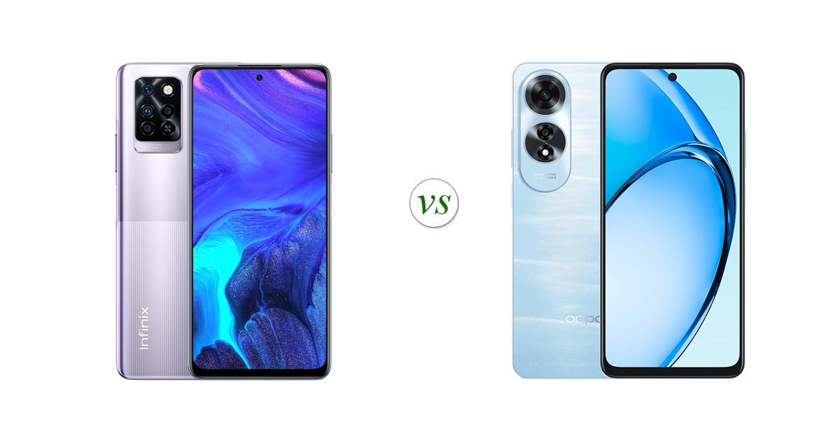 Infinix Note 10 Pro 2022 vs OPPO A60: Side by Side Specs Comparison
