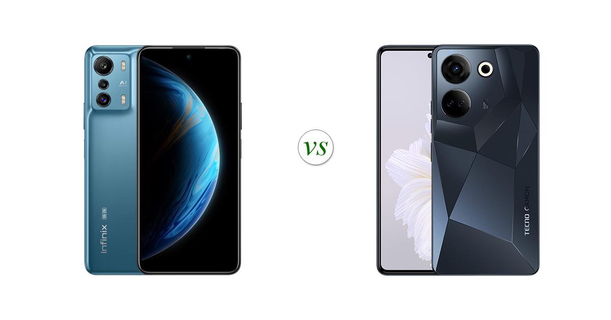 Infinix Zero 5G vs TECNO CAMON 20 Pro: Side by Side Specs Comparison
